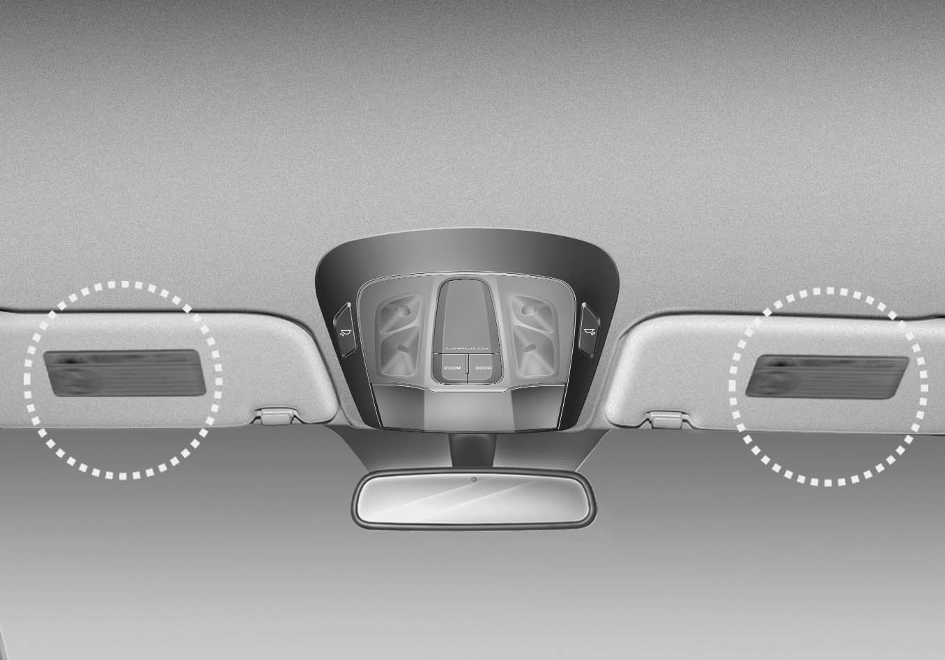 Hyundai Azera: Air bag warning label - Air bag - Safety features of ...